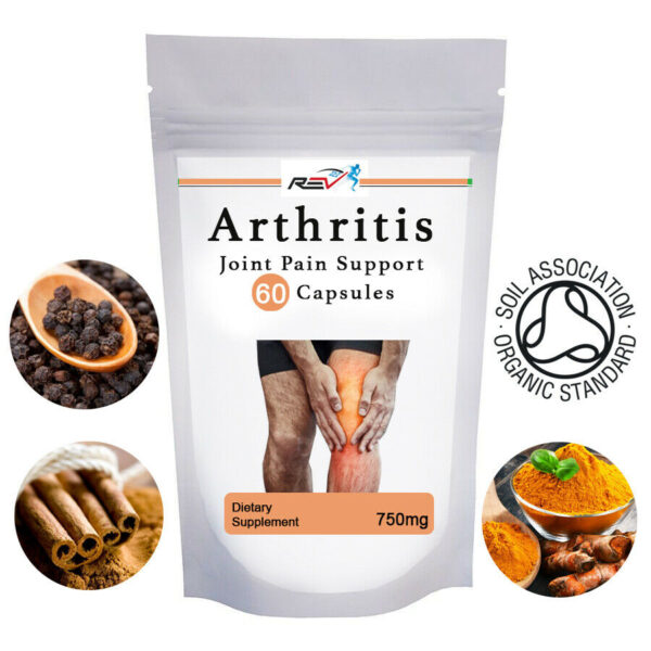 Joint & Muscle Pain Relief Supplement Knee & Back Pain Arthritis ...